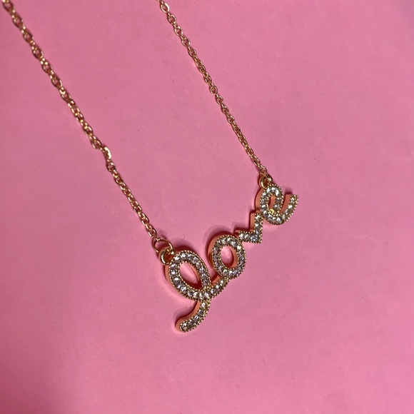 Bougie University | Jewelry | Infinity Love Diamant Gold Necklace ...